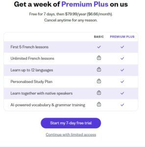 Busuu French Review in Detail | The French Street